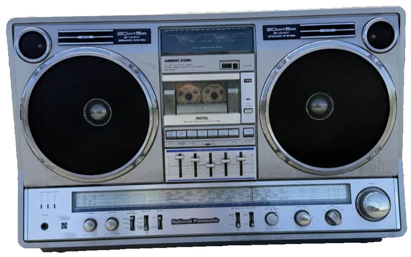 National Panasonic RX-5350F Rare Vintage Cassettte Deck | Reverb