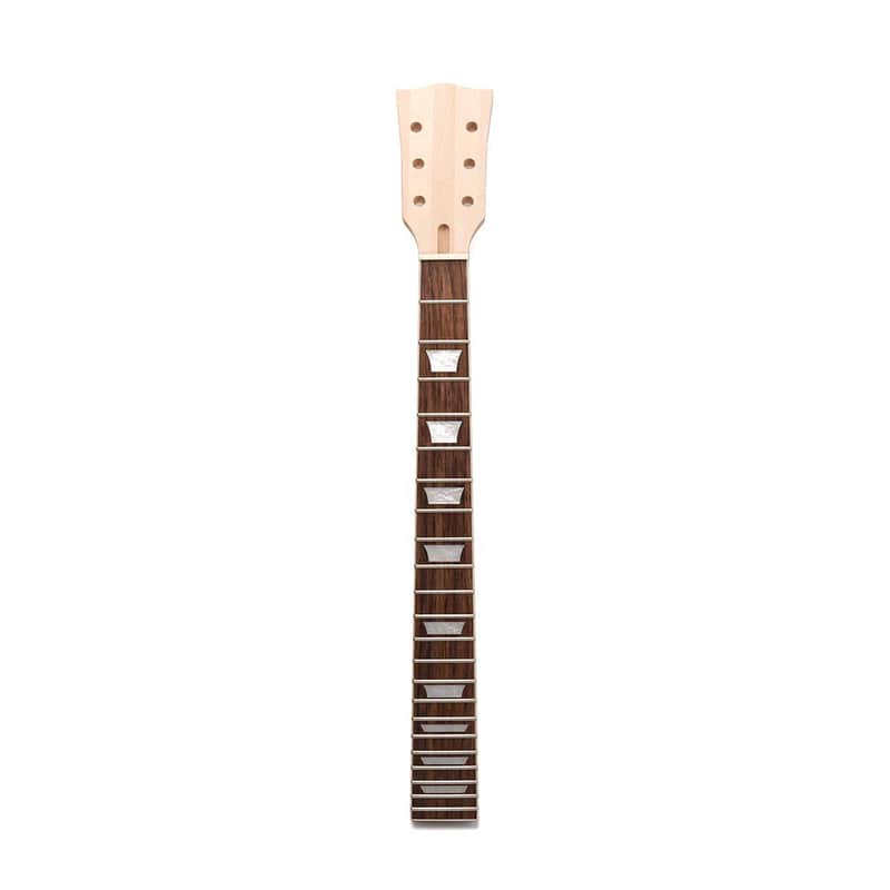 Electric Guitar Neck DIY 22 Fret Maple Neck Rosewood | Reverb