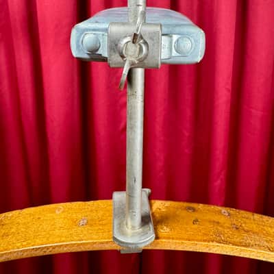 1960s Ludwig 5" Cow Bell No. 129 w/ Cowbell Holder No. 133 | Reverb