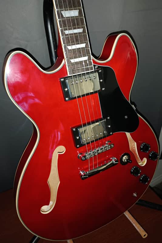 Firefly FF338 (JSN 338) ES-335 Style Semi Hollow Body Guitar | Reverb