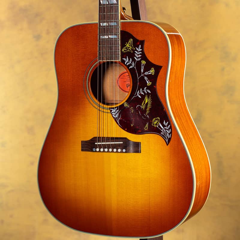 2023 Gibson Hummingbird Original Cherry Sunburst | Reverb