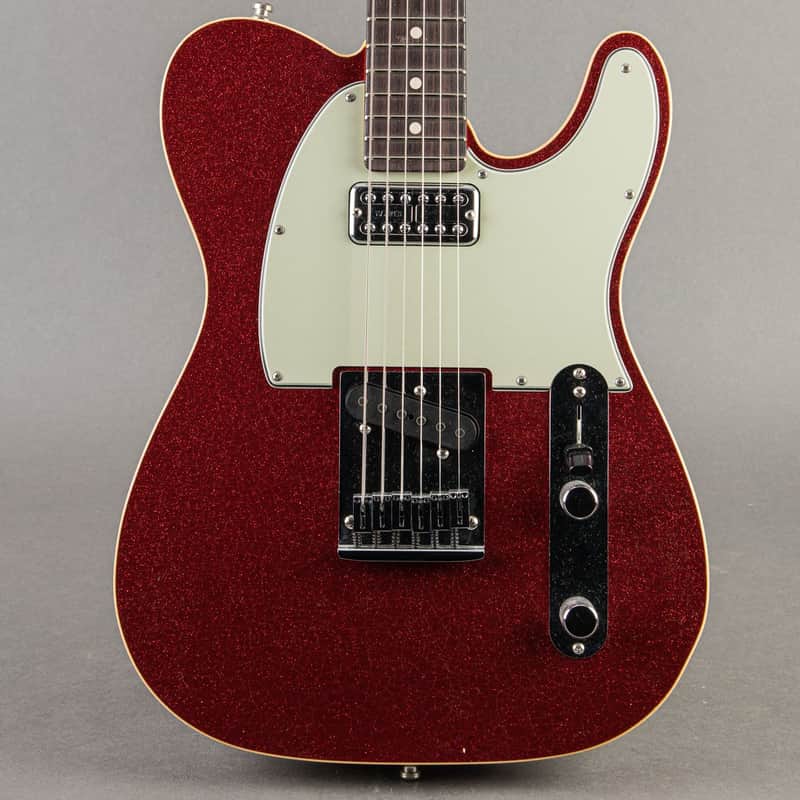 Fender Custom Shop Deluxe Dual Stack Tele 2025, Red Sparkle | Reverb