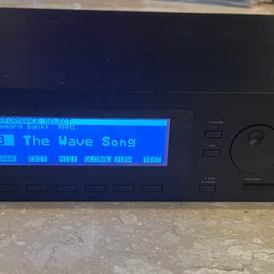 Korg Wavestation A/D 1990s - Black | Reverb