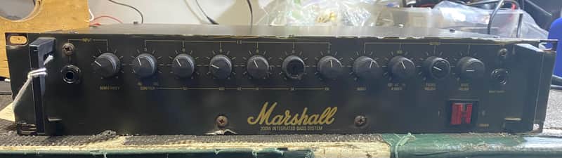 Marshall 3520 - 200 Watt Bass Head | Reverb