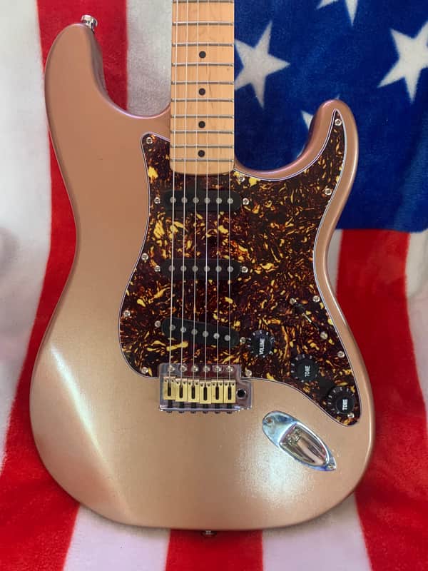Custom Built Strat Style Guitar 2020 - Copper | Reverb