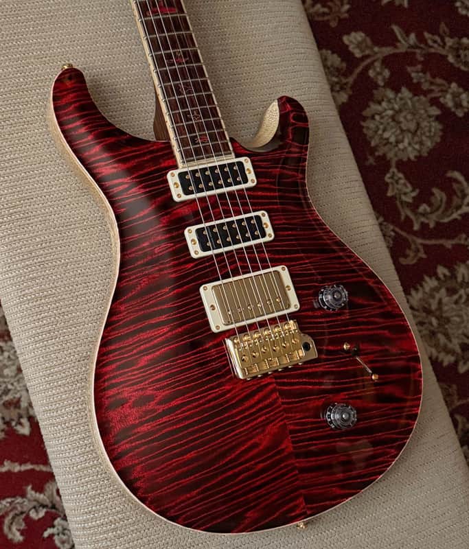 PRS Private Stock #9725 Studio Duvall Red 2022 w/ OHSC - | Reverb