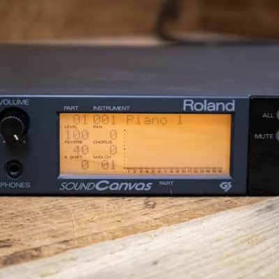 Roland SC-55 Sound Canvas SC55 Desktop Synthesizer Module | Reverb