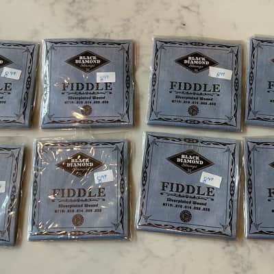 *8 sets of Black Diamond Strings Fiddle Strings - | Reverb