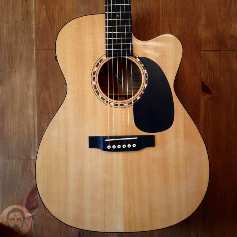 2005 Martin JC-16GTE Premium Gloss Top Jumbo Cutaway w/ | Reverb