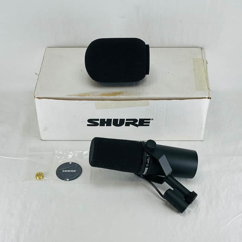 Shure SM7B Cardioid Dynamic Microphone - Black | Reverb