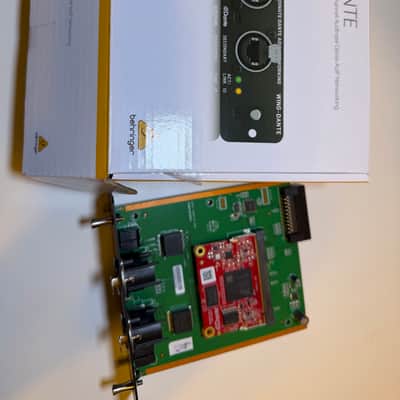 Behringer Wing-Dante Card | Reverb