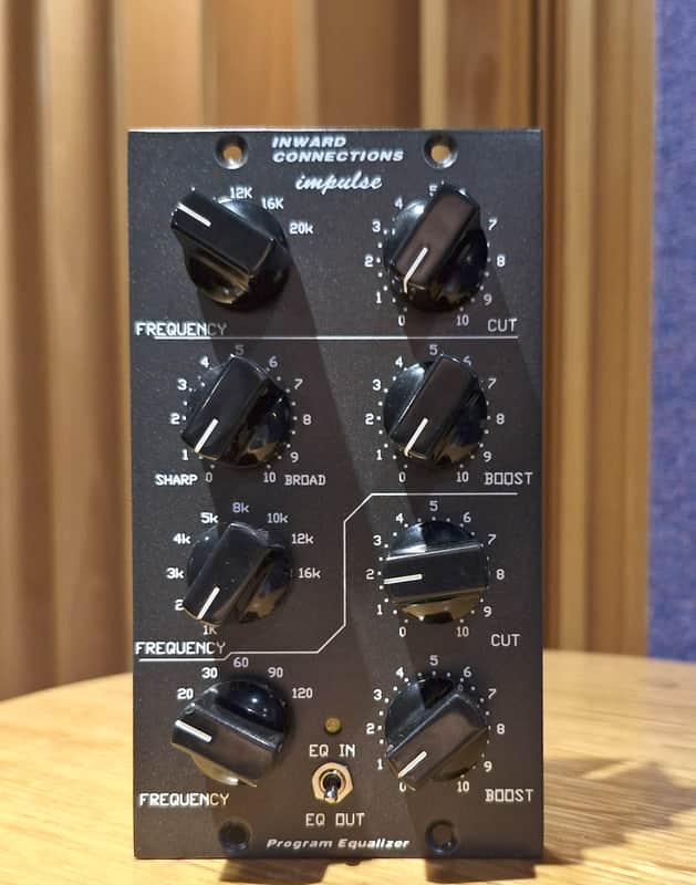 Inward Connections 500 Series Impulse EQ Processors Black | Reverb