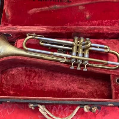 Martin Committee Trumpet 1957 - Raw Brass | Reverb
