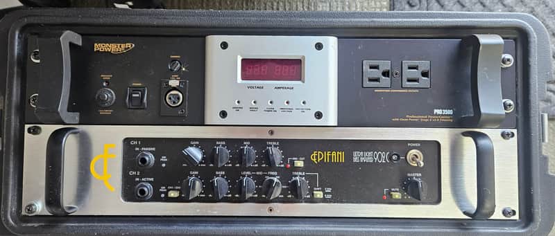 Epifani Ultra Light 902C Bass Amplifier 2010s + Tour Case + | Reverb
