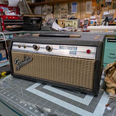 Fender Music Master Bass / Guitar Amp Hotrodded Head | Reverb