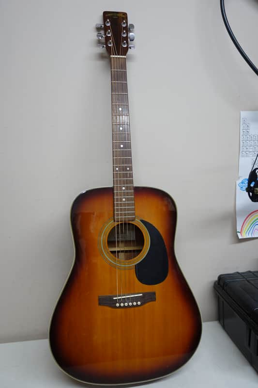 Suzuki Nagoya SD335VS Dreadnought Acoustic Guitar | Reverb