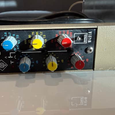 Neumann W491A Quad Parametric EQ Rack with Power Supply and | Reverb