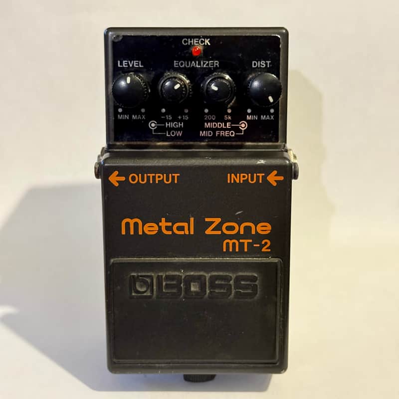 Boss MT-2 Metal Zone (Silver Label) | Reverb