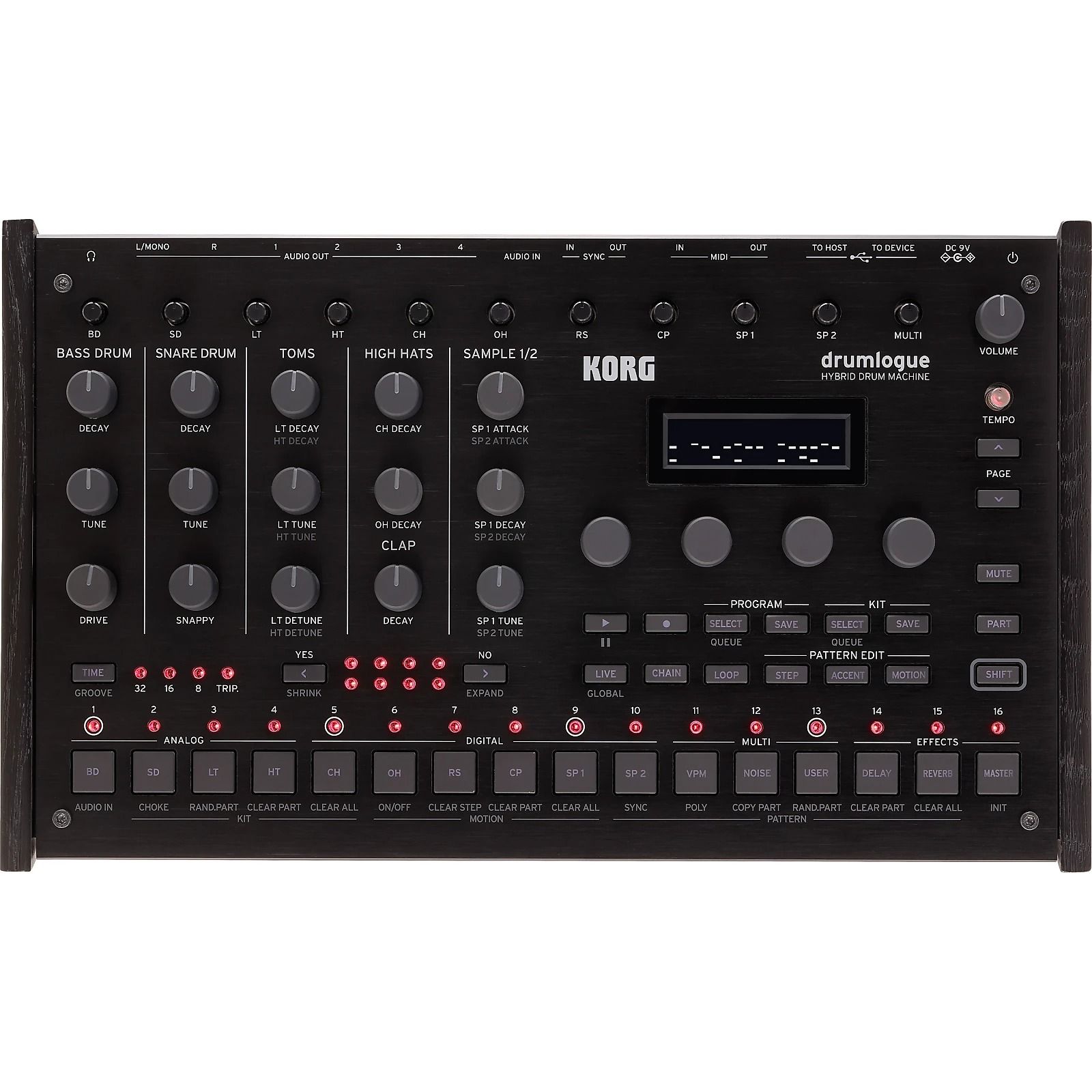 Korg Drumlogue Hybrid Drum Machine | Reverb