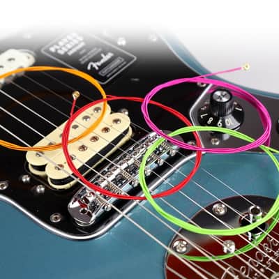 Strings by Aurora Premium Color Coated Electric Guitar | Reverb