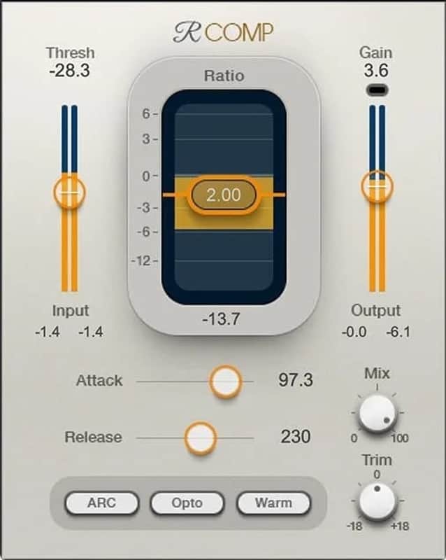 Waves Renaissance Compressor (Download) The Gold Standard for | Reverb