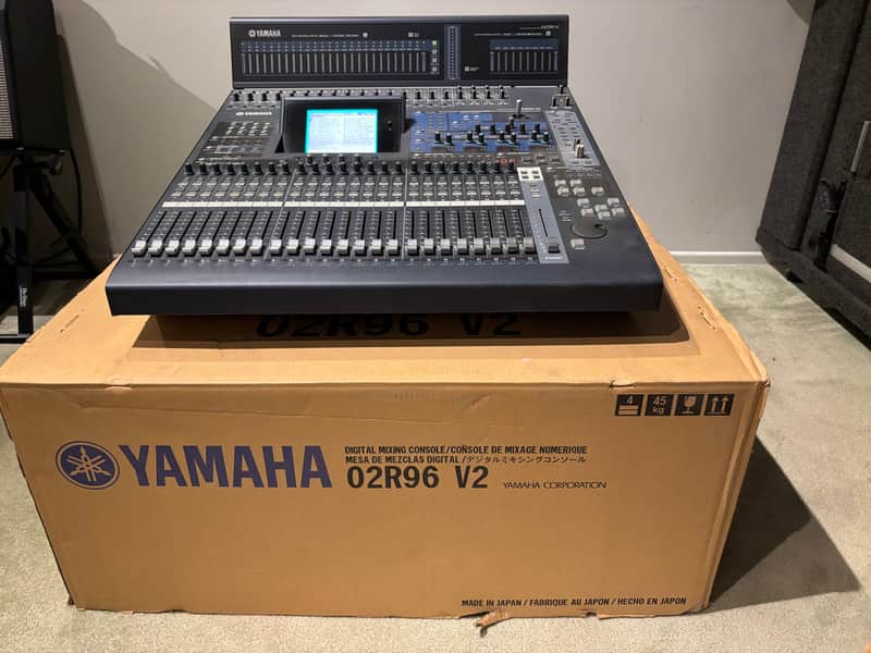 Yamaha 02r96 Version 2 Digital Mixing Console - 2004 - Grey | Reverb