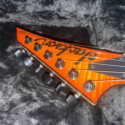 Jackson Custom Shop Randy Rhoads 2024 - Amber Lager Burst | Reverb