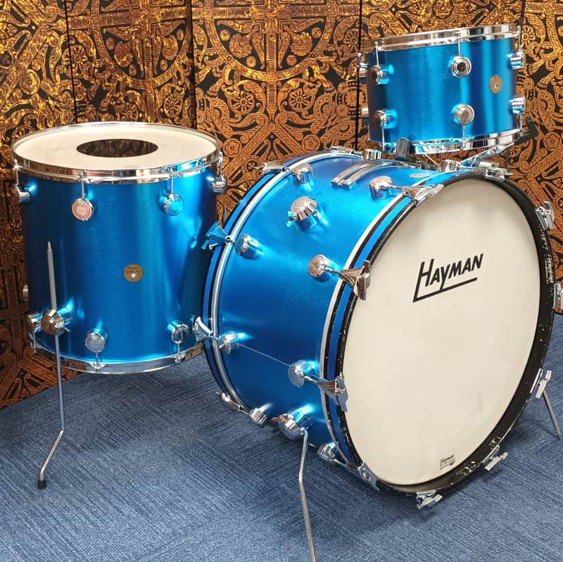 Hayman Vibrasonic 1970s Shell Pack In Electric Blue- | Reverb UK