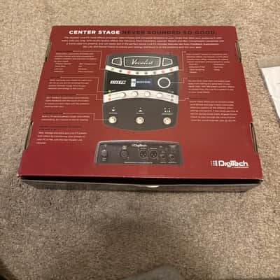 DigiTech Vocalist Live FX Vocal Performance Effects Processor | Reverb