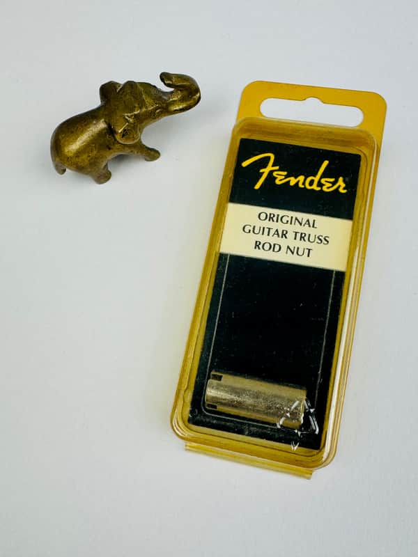 Fender Original Guitar Truss Rod Nut (1990s–2000s, NOS) | Reverb
