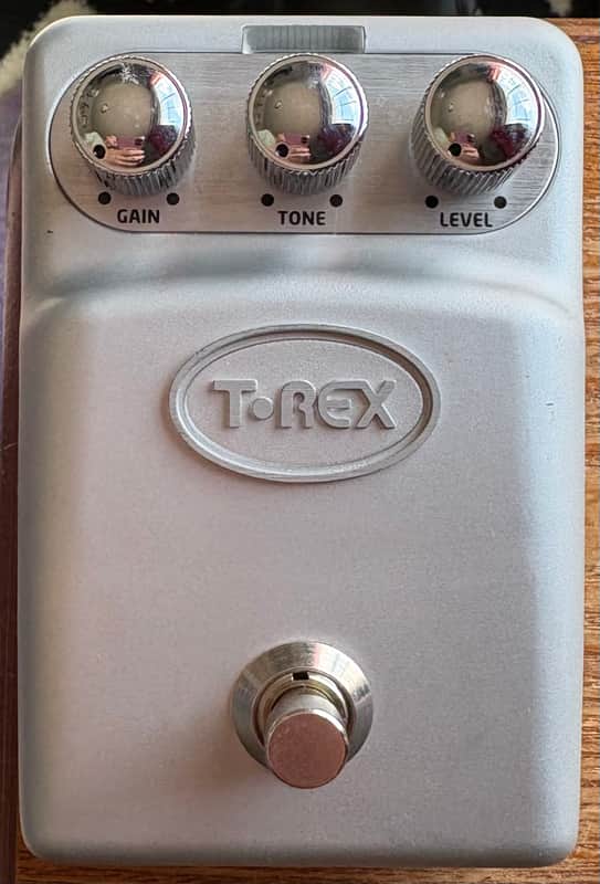T-Rex Tonebug Distortion 2010s - Silver | Reverb