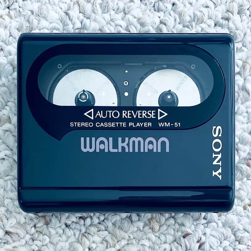 [RARE] Sony WM-51 Walkman Cassette Player, Beautiful Gray ! | Reverb