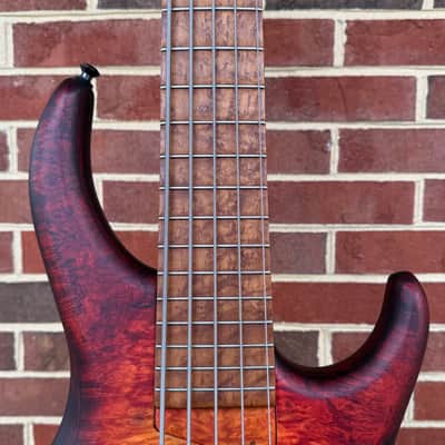 MTD 535-24, 2026 Model, Dark Cherry Sunburst, Maple Burl Top, | Reverb