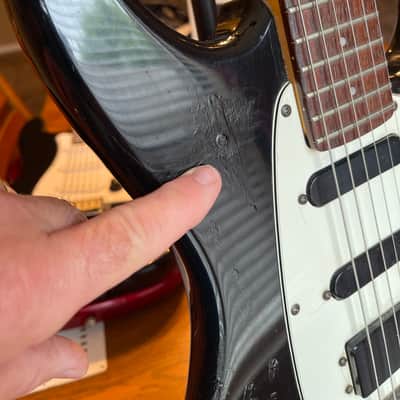 Ibanez Roadstar II RG-200 RG200 1986 - Black Cosmetic issues | Reverb