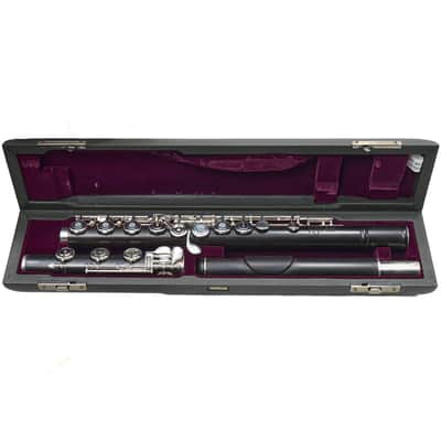 Yamaha YFL-874HW Handmade Wood Flute with Silver Mechanism SN | Reverb