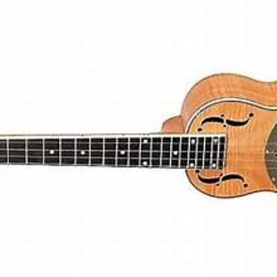 Gold Tone Curly Maple Resonator Concert-Scale Ukulele | Reverb