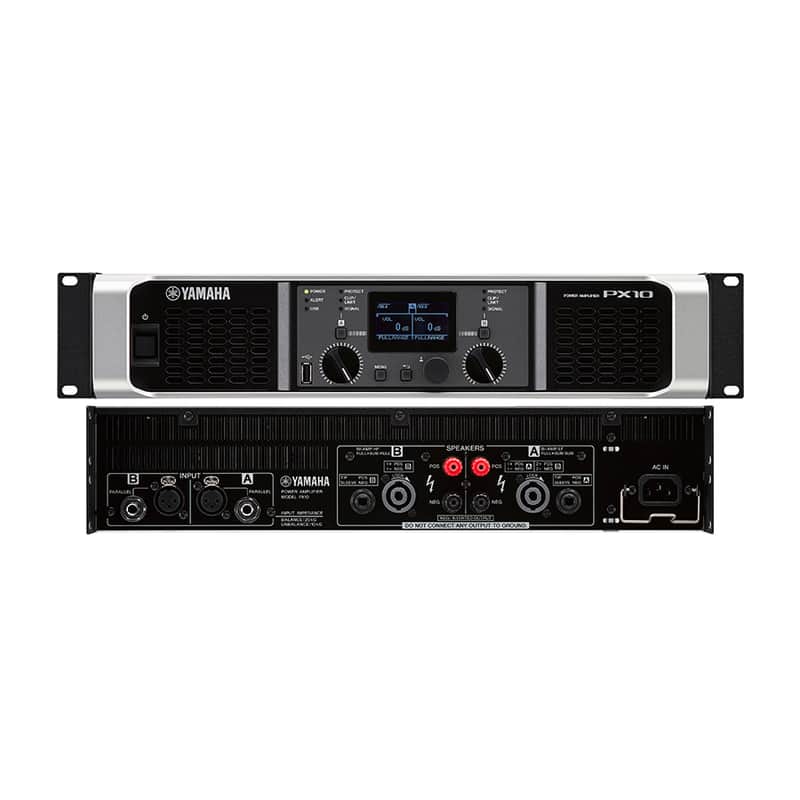 Yamaha PX10 Dual Channel 2x1200W Lightweight Power Amplifier | Reverb