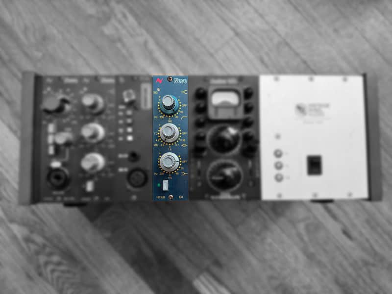 AMS Neve 1073LBEQ 500 Series Equalizer Module - Blue | Reverb