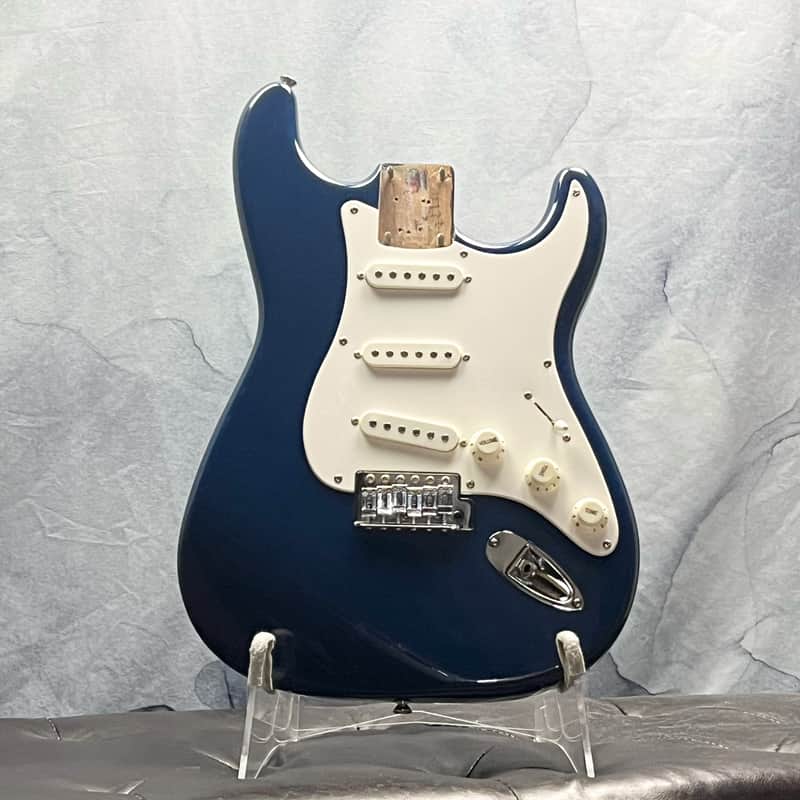 Squier Loaded Affinity Stratocaster Body Dark Blue | Reverb