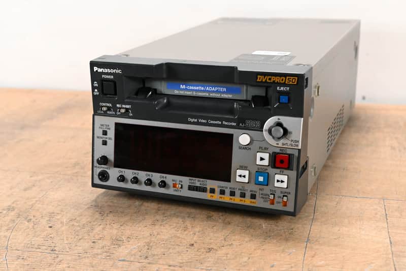 Panasonic AJ-SD93P Half-Rack DVCPRO 50/25 Digital VTR CG01T9W | Reverb