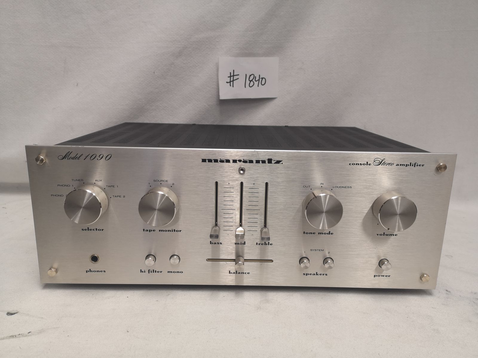 Marantz Model 1090 45-Watt Stereo Solid-State Integrated | Reverb