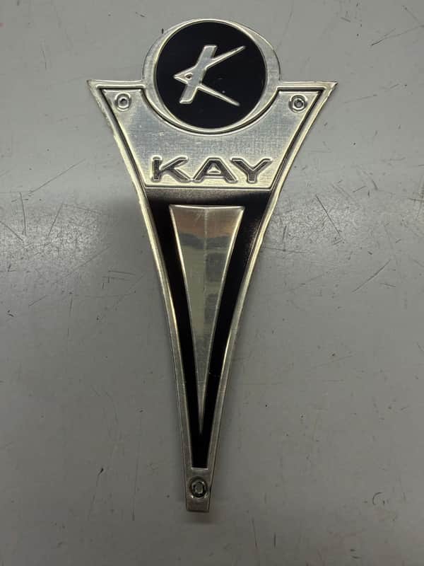 Kay Headstock Logo 60s Vintage badge nameplate | Reverb
