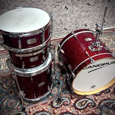 Canopus Yaiba II Bop Kit - Red Sparkle | Reverb
