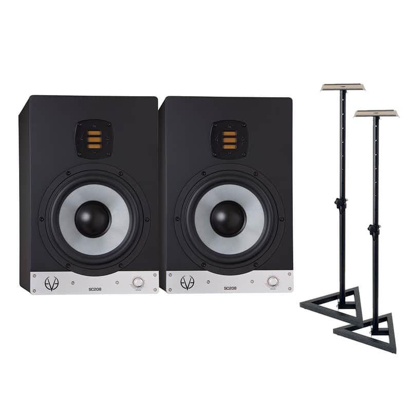 EVE Audio SC208 8" 2-Way AMT Studio Monitors Bundle with | Reverb