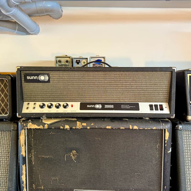 1971 SUNN O)) 2000-S tube bass guitar amplifier 1000s | Reverb UK