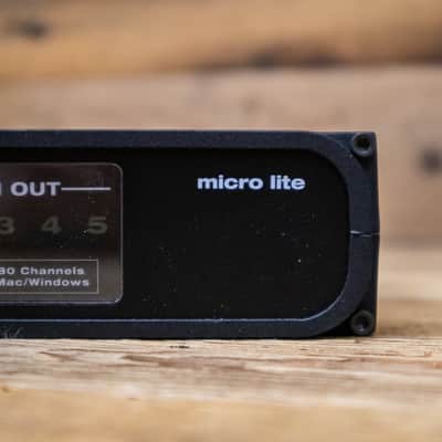 MOTU micro lite 5x5 USB Bus-Powered MIDI Interface MicroLite | Reverb