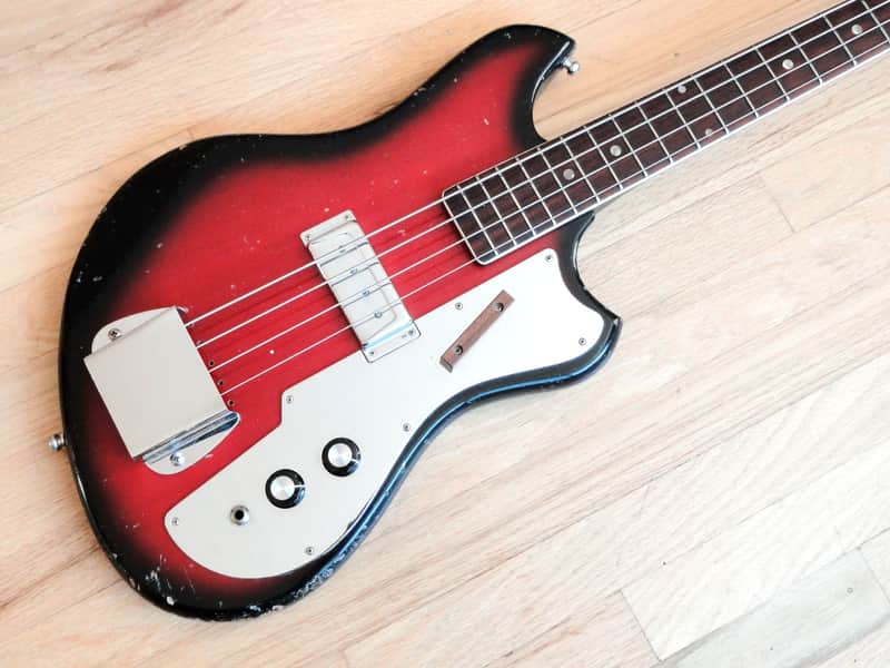 1960s Orpheus by Teisco Vintage Electric Bass Guitar. Pro | Reverb
