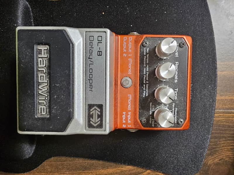 DigiTech Hardwire DL-8 Delay Looper 2010s - Orange | Reverb