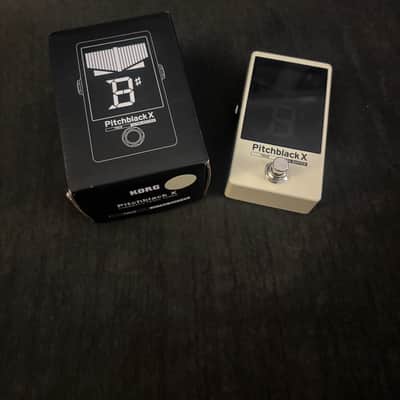 Korg Pitchblack X Chromatic Tuner Limited Edition Cream | Reverb