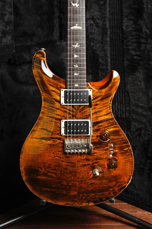 PRS 35th Anniversary Custom 24 Yellow Tiger Electric Guitar | Reverb